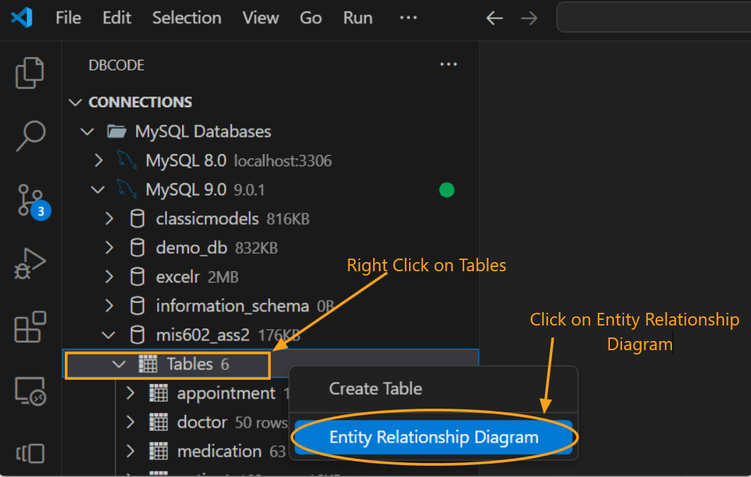 DBCode - Docs - Entity Relationship Diagram