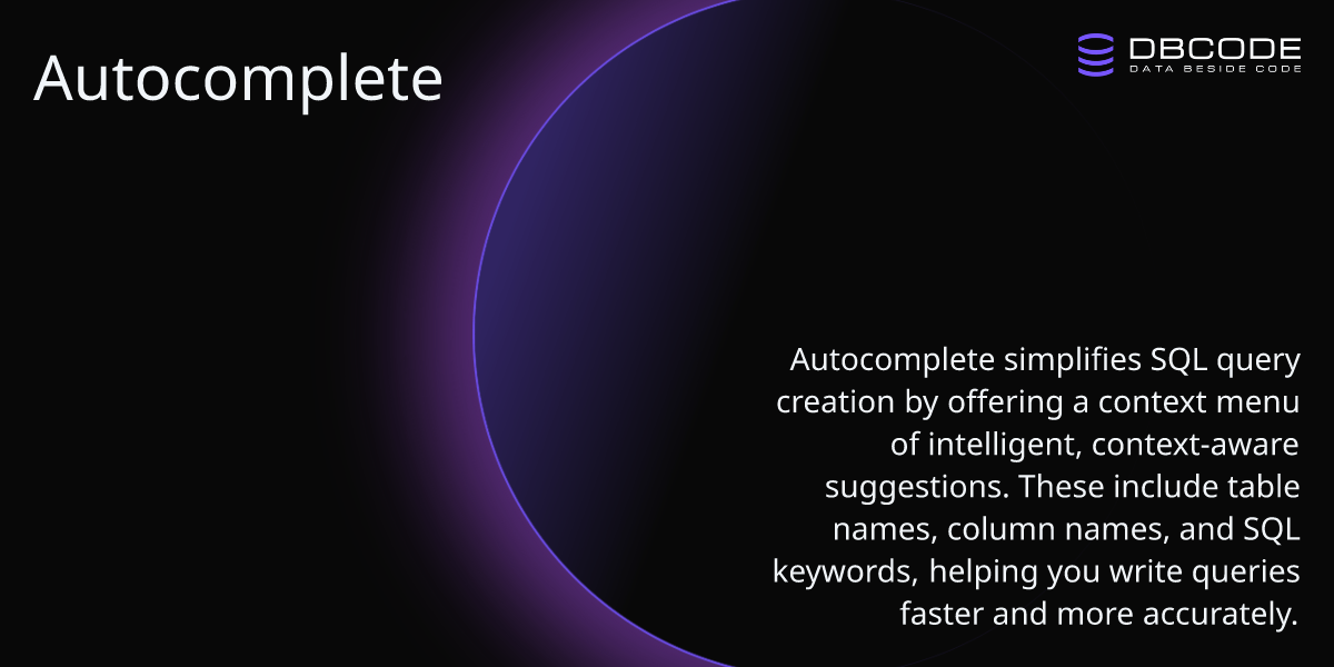 Autocomplete | DBCode