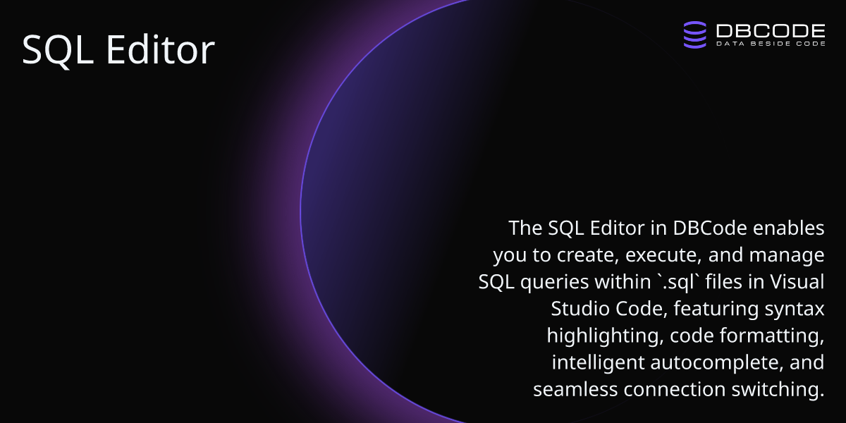 SQL Editor | DBCode